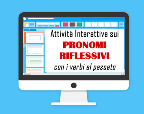 Attività interattive sui pronomi riflessivi con i verbi al passato prossimo