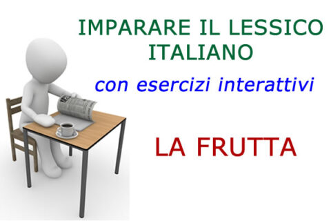 Imparare il lessico italiano - la frutta